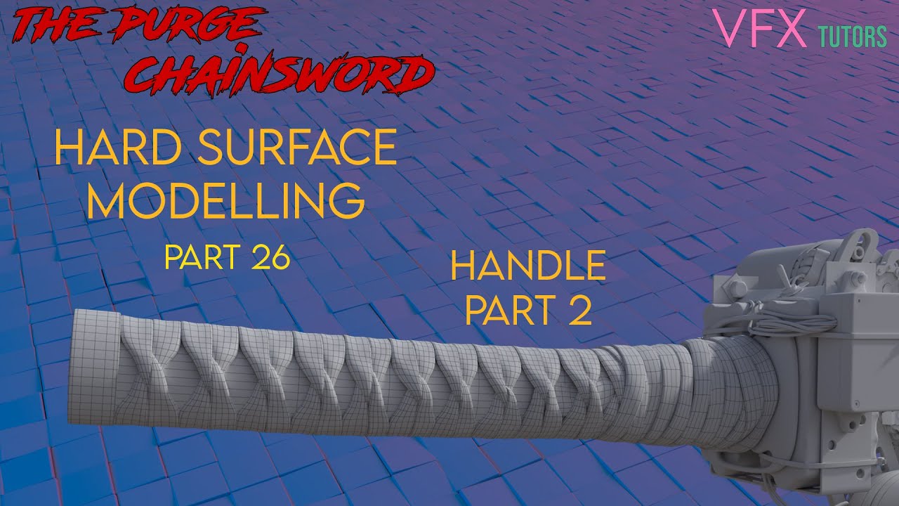 Hard Surface Modelling in Maya - Part 26 - Handle Part 2 - YouTube