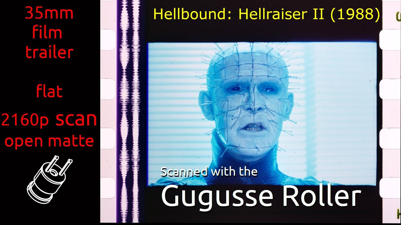 Hellbound: Hellraiser II (1988) 35mm film trailer, flat open matte, 2160p - YouTube