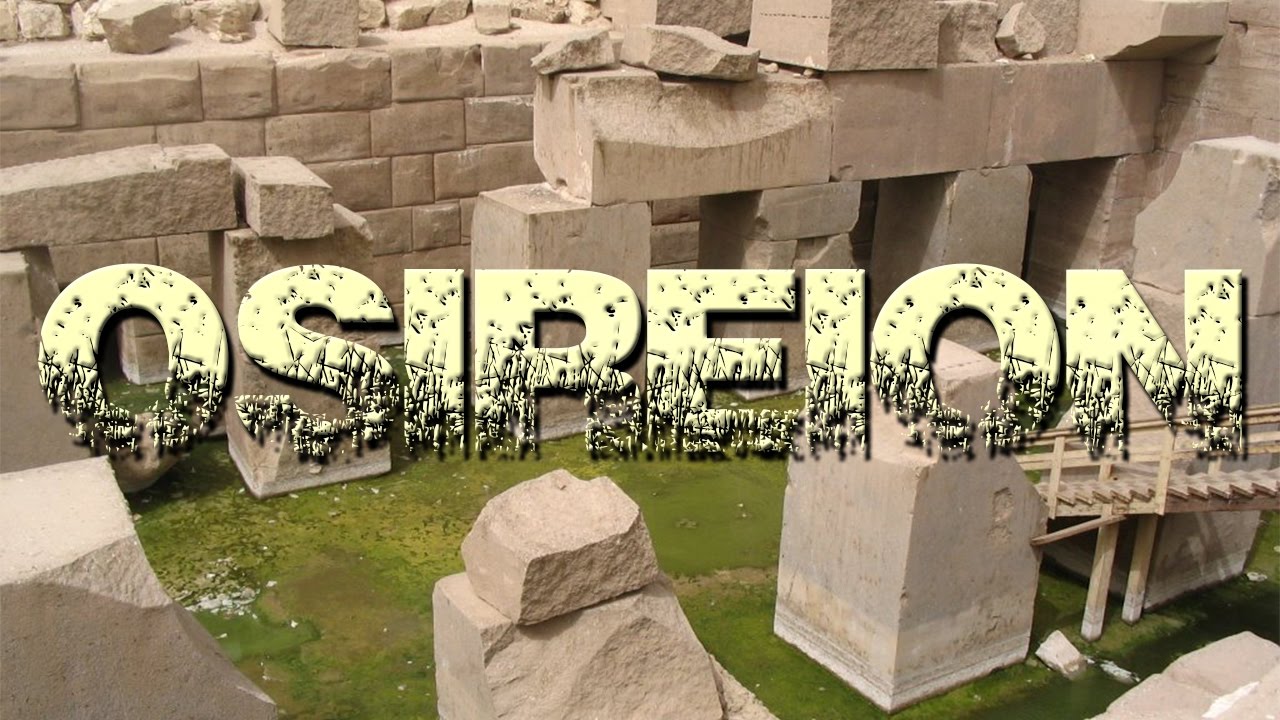 Exploring the Ancient & Mysterious Osireion at Abydos, Egypt | How Was ...