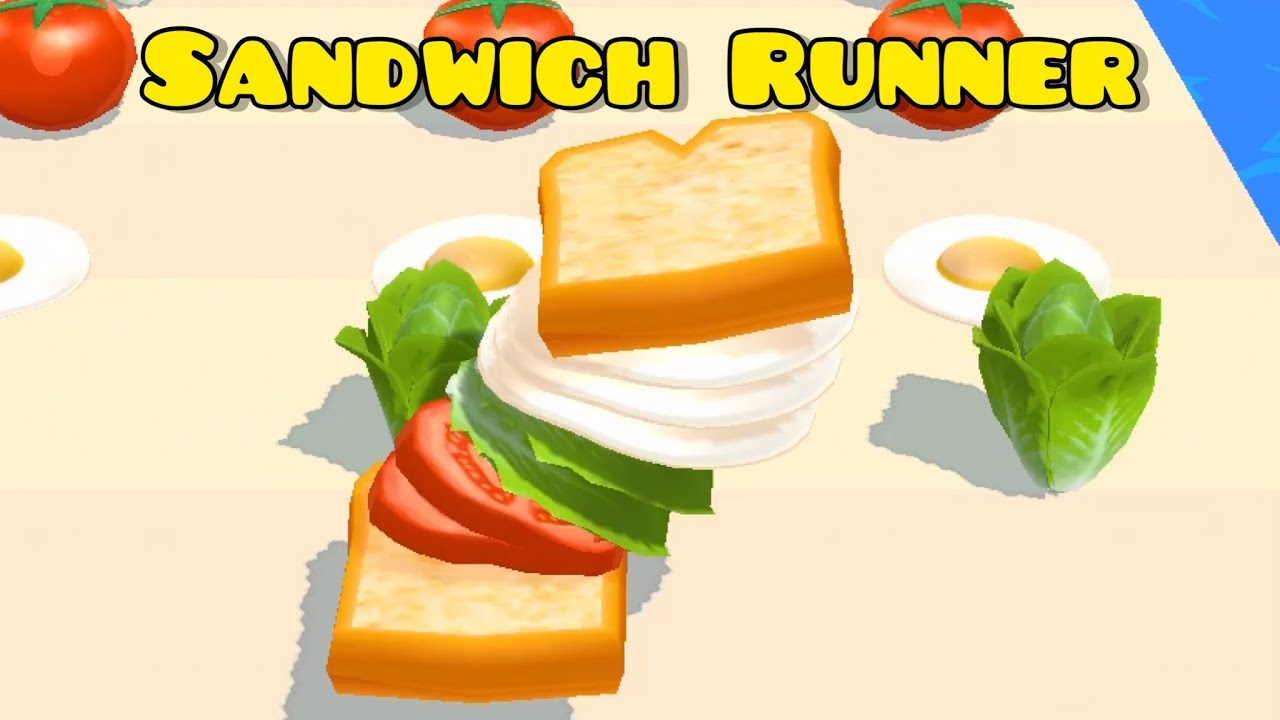 Sandwich Runner. All Levels TOP Gameplay iOS Android Mobile Games New ...