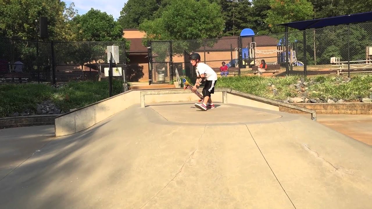 Week one at Grayson Skate Park. - YouTube
