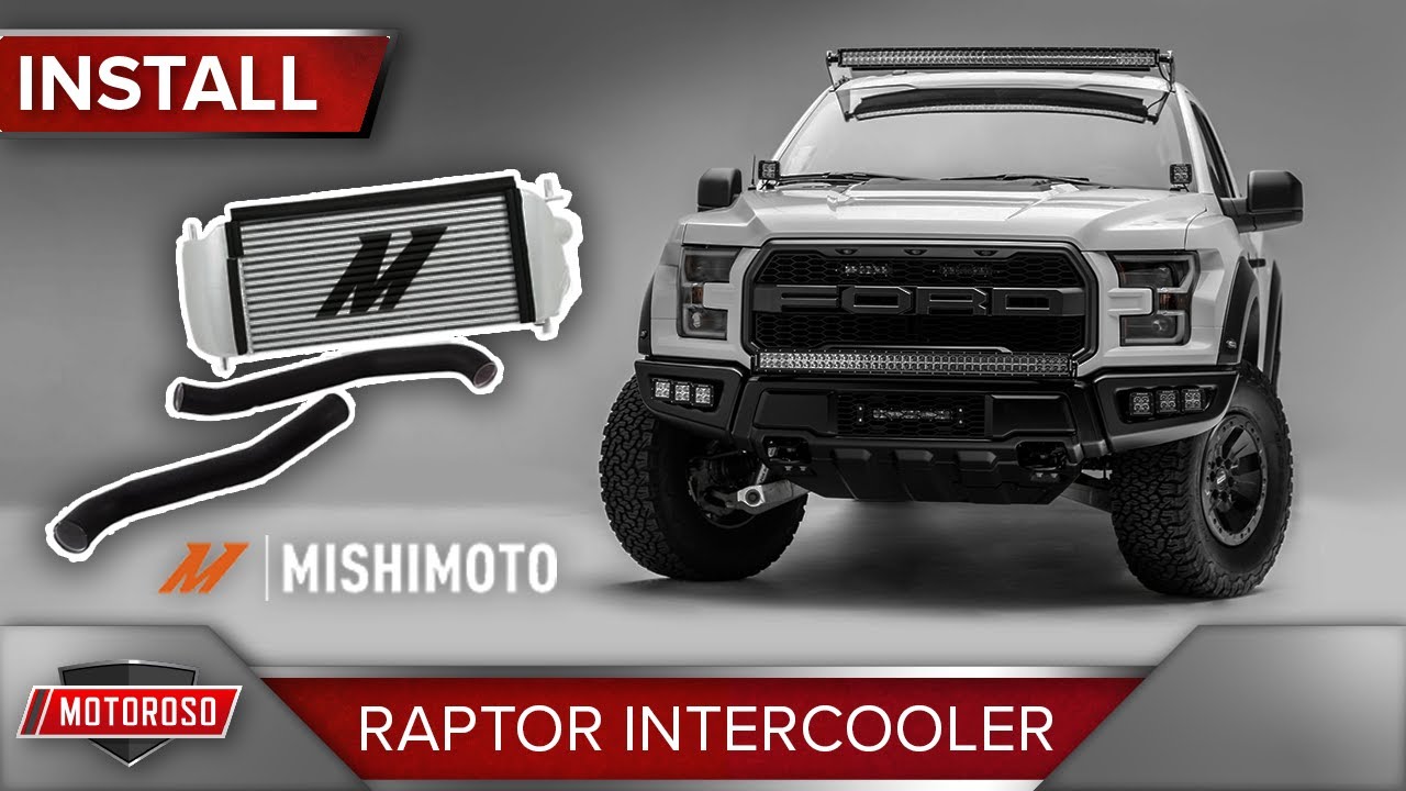 Ford Raptor 3.5L EcoBoost Intercooler & Pipes Install Guide - YouTube