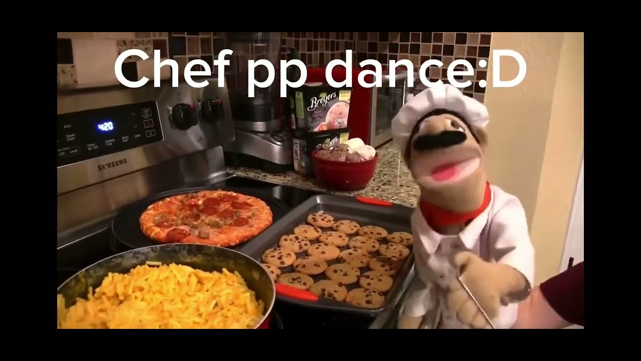 Chef pp gets hit and does epic dance - YouTube