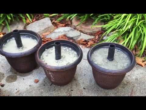 DIY Tiki Torch Stands - YouTube