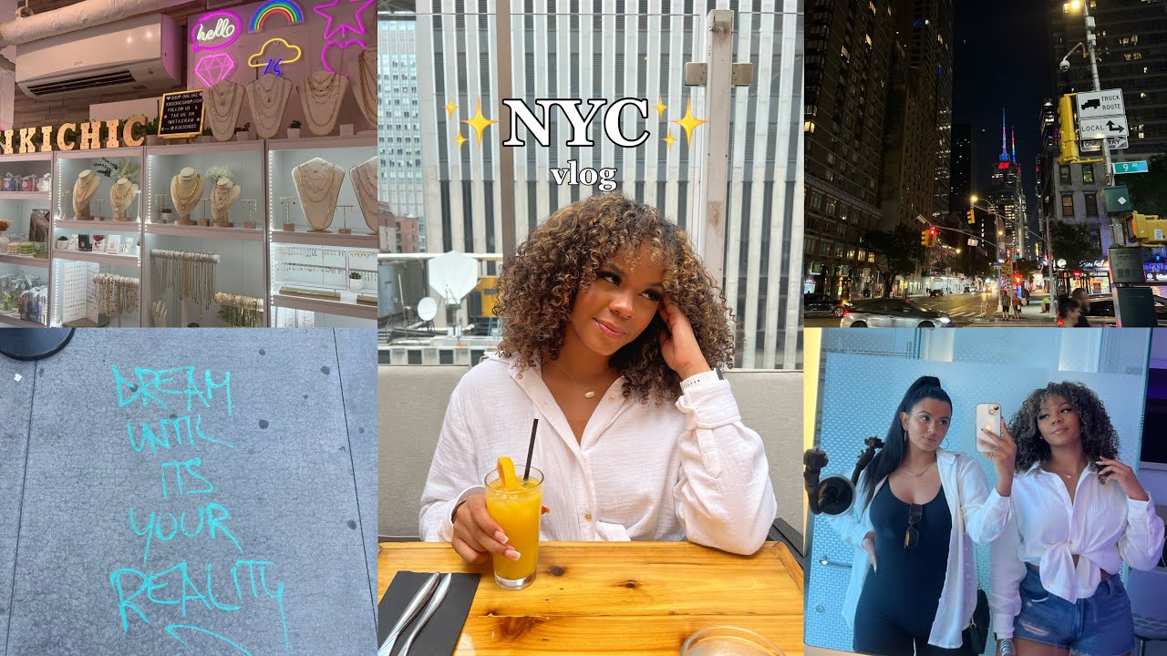TRAVEL TO NYC WITH ME! | ashleigh nicole - YouTube