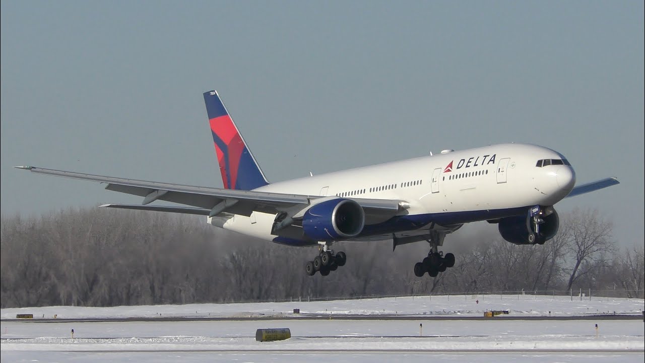 MLK Day Planespotting at MSP Airport | 01-20-2020 - YouTube