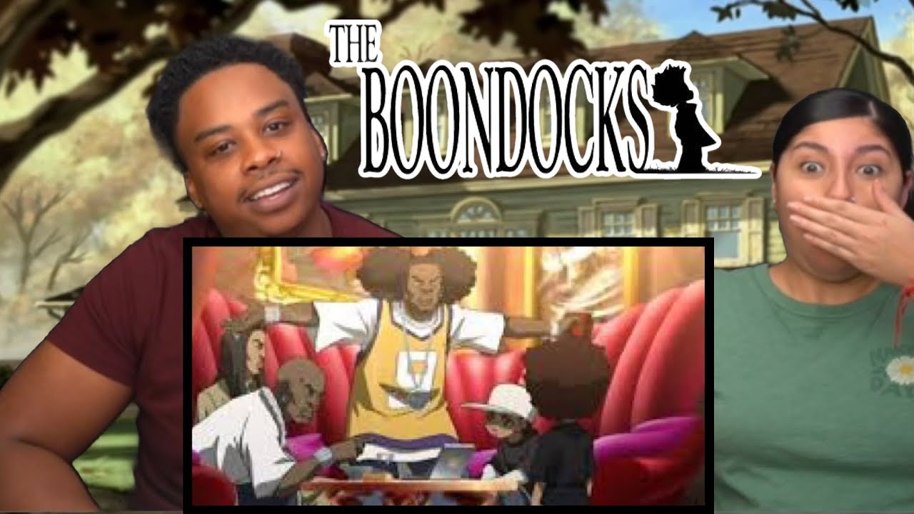 THE BOONDOCKS 2x5 The Story of Thugnificent REACTION - YouTube