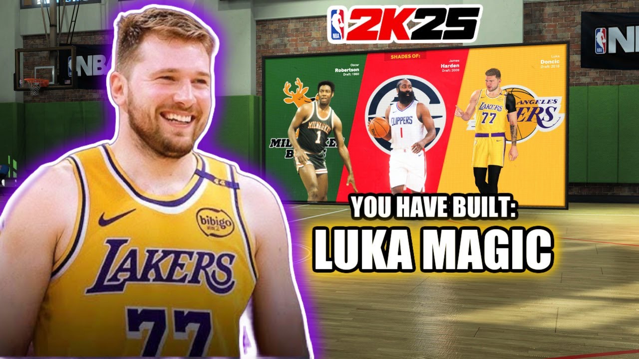 Best *LAKERS* LUKA DONCIC Build in NBA 2K25 OLD GEN (PS4) - YouTube
