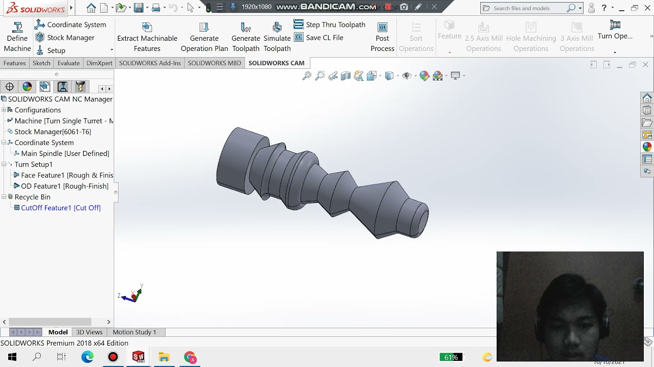 Penggunaan Software CAM (SolidworksCAM) - YouTube