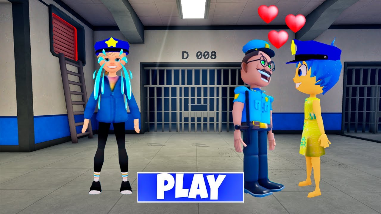 SECRET UPDATE | POLICE COP FALL IN LOVE WITH JOY? OBBY ROBLOX #roblox # ...