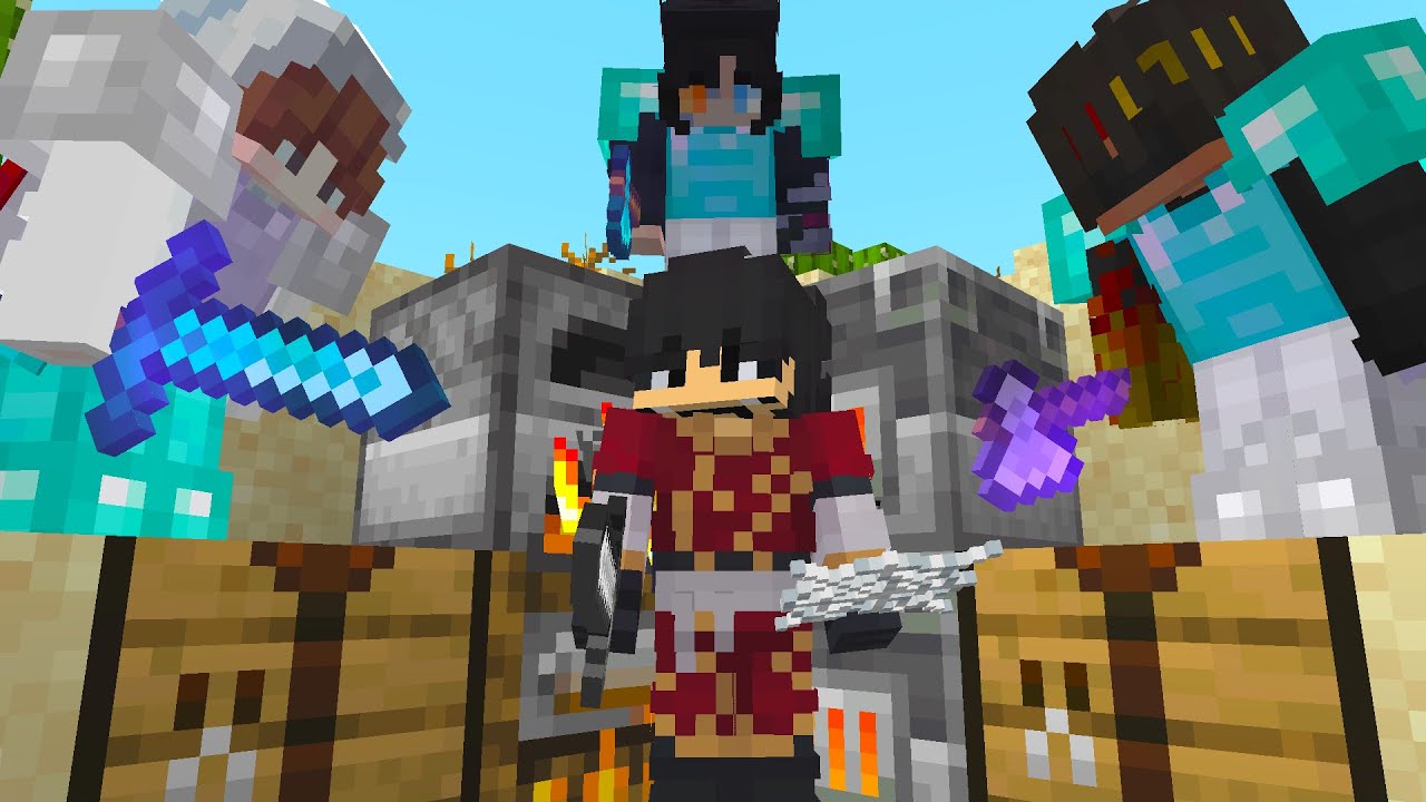 Minecraft Speedrunner VS 3 Hunters FINALE - YouTube