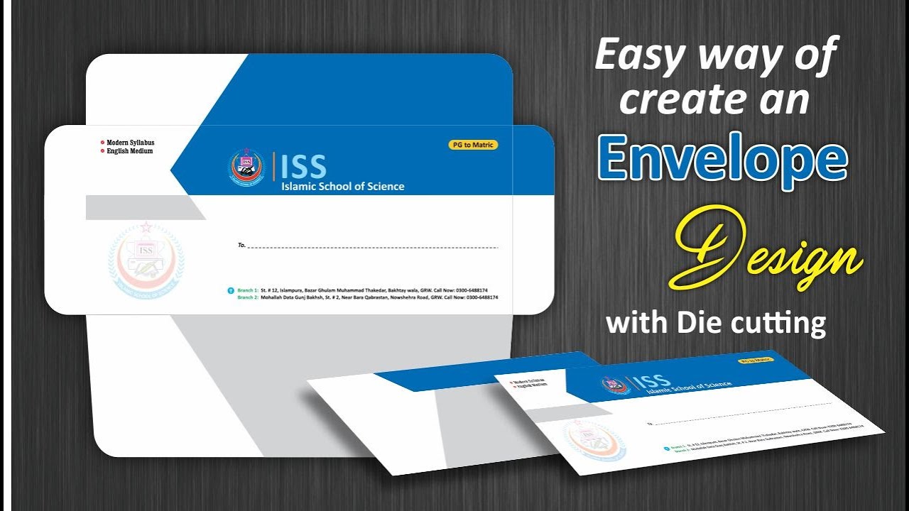 creative envelope design | envelope design with die cutting | the ...