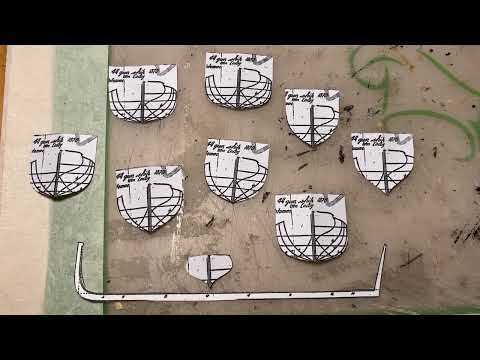 Making a jig for a ship boat - YouTube