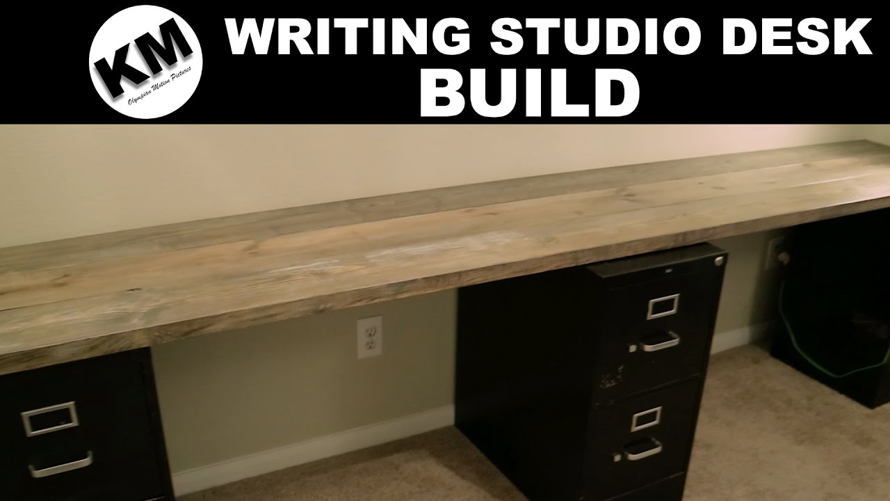 How to build a writing desk like a Pro - YouTube