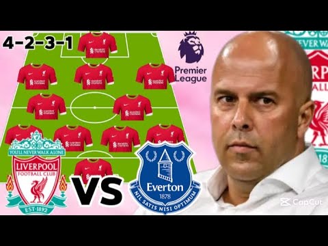 Gravenberch "OUT" ~ Liverpool vs Everton Potential 4-2-3-1 Line up in the EPL Matchweek 30 - YouTube