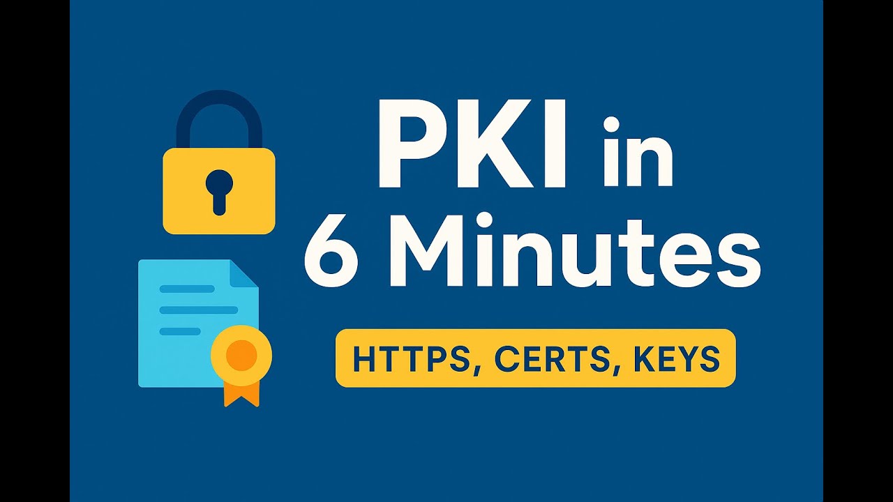 What Is PKI? The Basics Behind Secure Internet & Software - YouTube