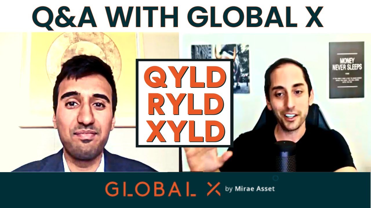 QYLD RYLD XYLD Explained - Q&A w/Global X: Covered Call Strategy, Distribution Policy NAV ...