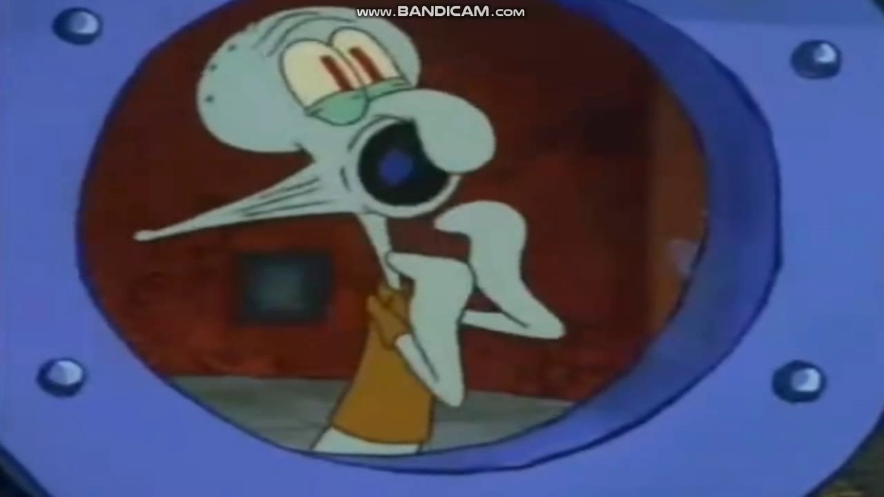 Calamardo se tragó con su clarinete por el estruendo del despertador ...