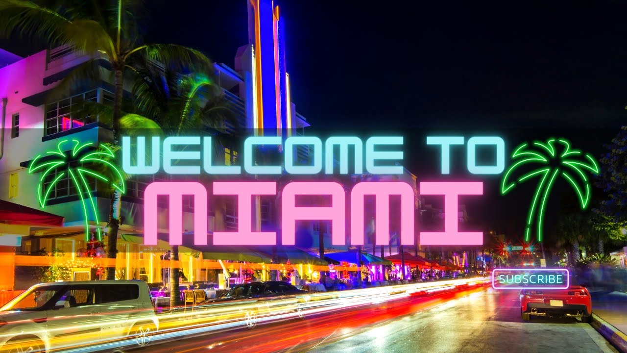 Miami Neon Nights: A Synthwave Love Affair in 4K! 🌃 #miami #neon - YouTube