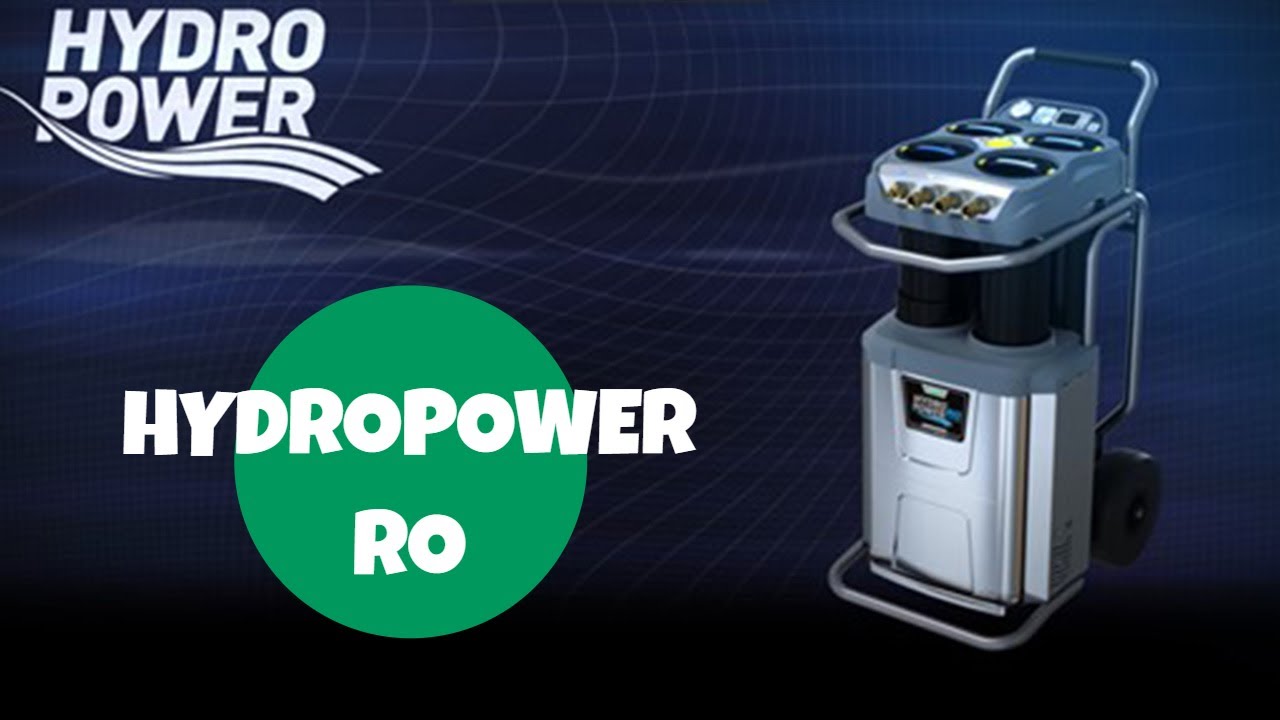 HydroPower RO - The next generation in pure water - UNGER - YouTube