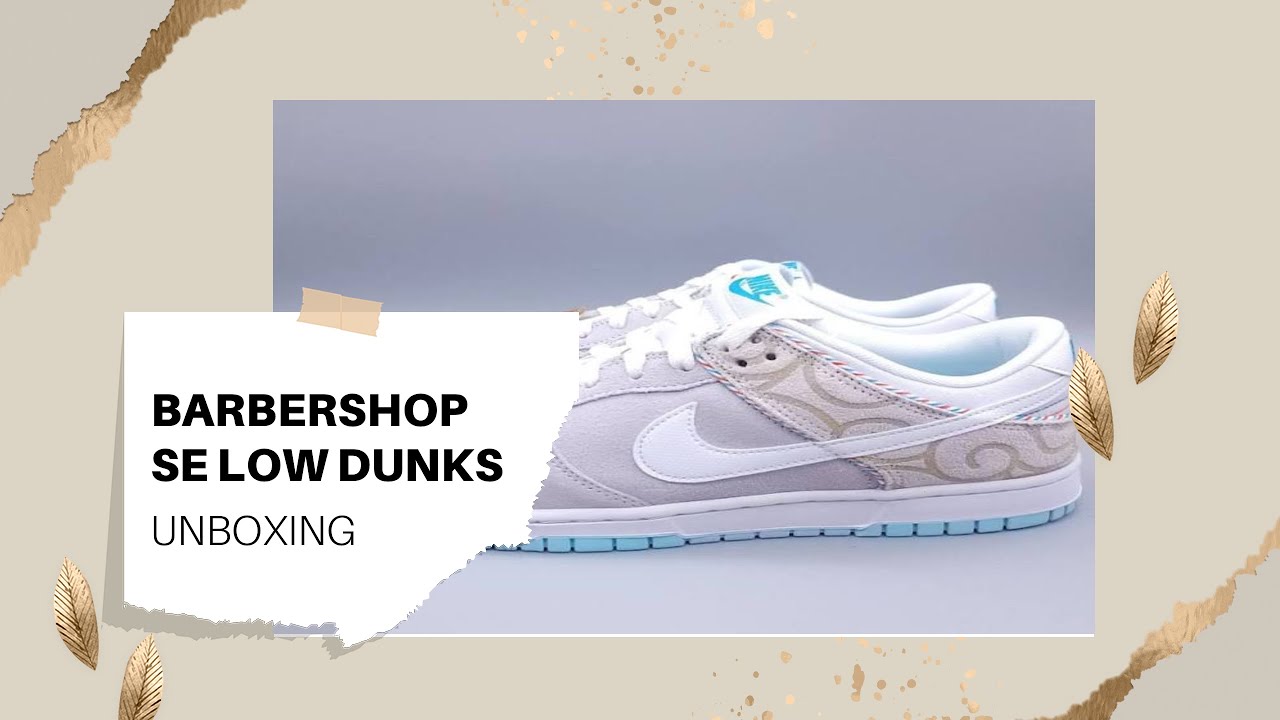 Barbershop SE Low Dunks Sneaker Review - YouTube