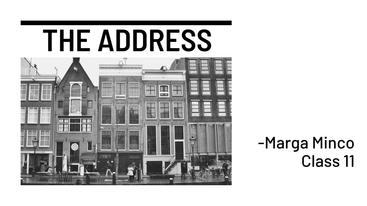The Address By Marga Minco, Class 11 English - YouTube