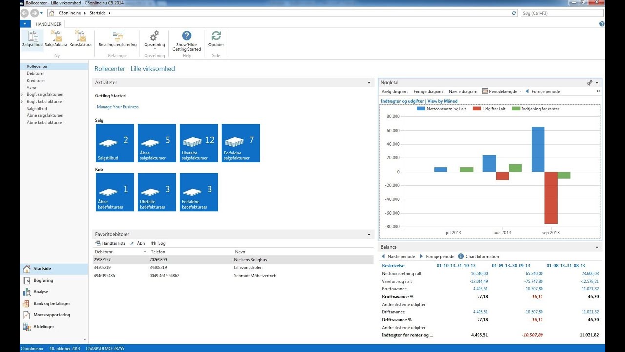 Microsoft Dynamics C5 2014 - Introduktion til økonomi- og ...