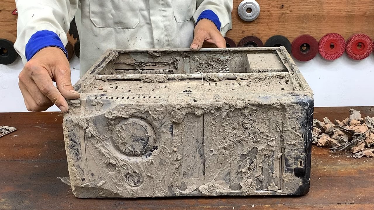 Restoration Computer PC Abandoned Old // Restoration A Destroyed 30 ...