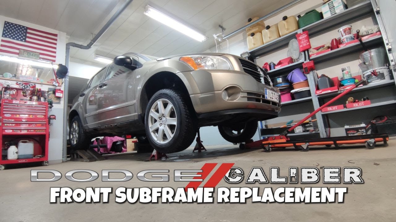 Front Subframe Replacement - Dodge Caliber (Etupalkin vaihto) - YouTube