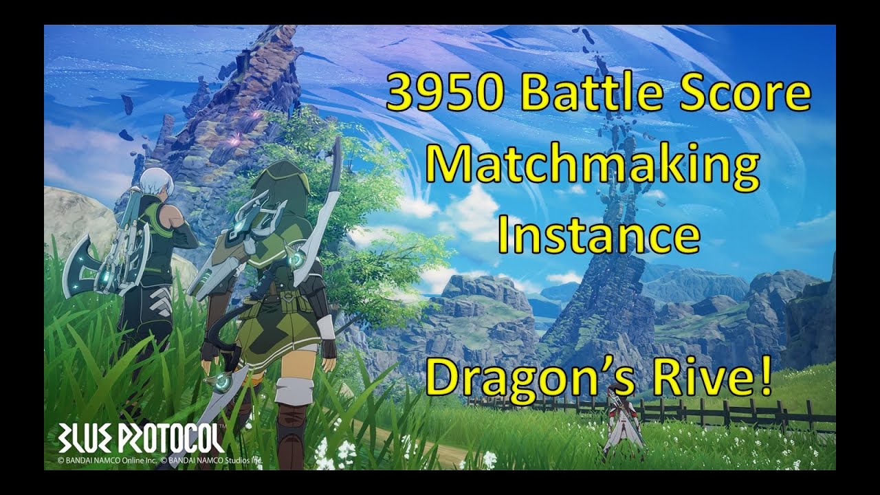 Blue Protocol 3950 Instance Matchmaking - Raw Gameplay (Aegis Fighter ...