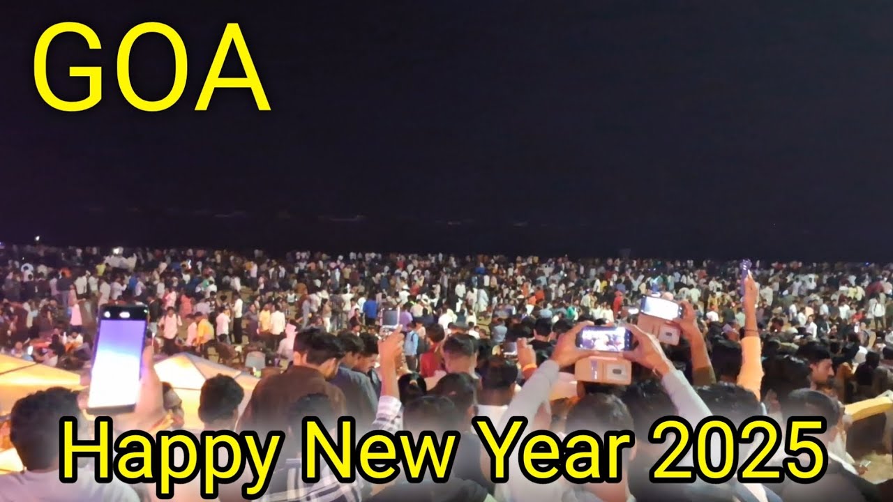happy new year 2025 goa || new year goa || goa ghumne ki jagah ...