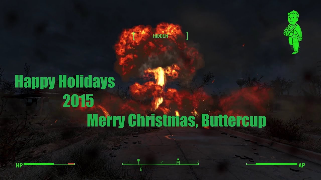Fallout 4: Merry Christmas, Buttercup - YouTube