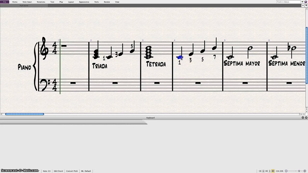 Tétradas o Cuatrida Acordes con tres notas - YouTube