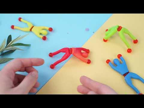Игрушка липучка человек паук - YouTube