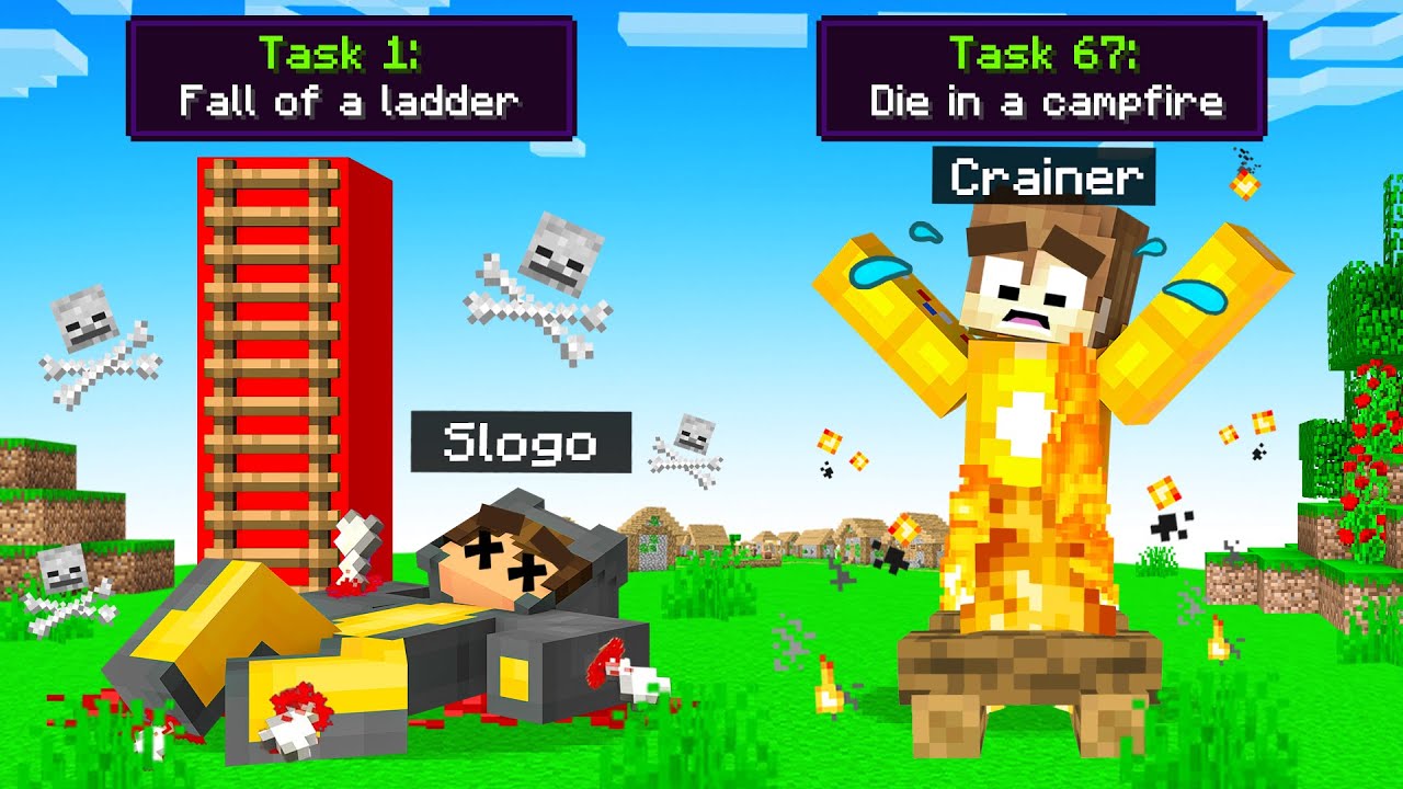 Doing The MINECRAFT DEATH Challenge! - YouTube