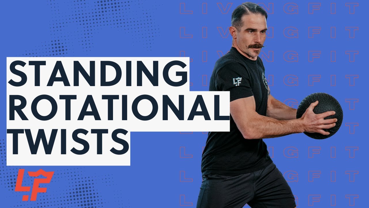 Standing Rotational Twists with a Slamball | Movement Breakdown - YouTube
