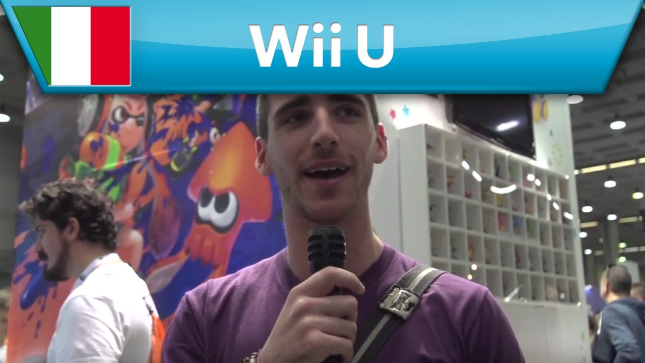 Nintendo @ Milan Games Week - Interviste Splatoon - YouTube