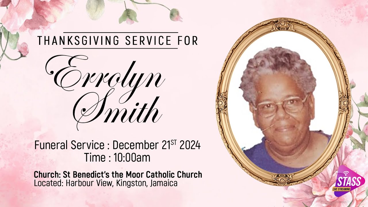 Thanksgiving Service for the Life of Errolyn Smith - YouTube