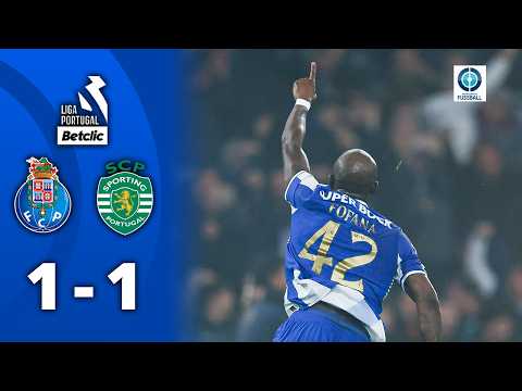 Wilde Schlussphase im Topspiel! Fofana trifft bei Debüt | FC Porto - Sporting Lissabon