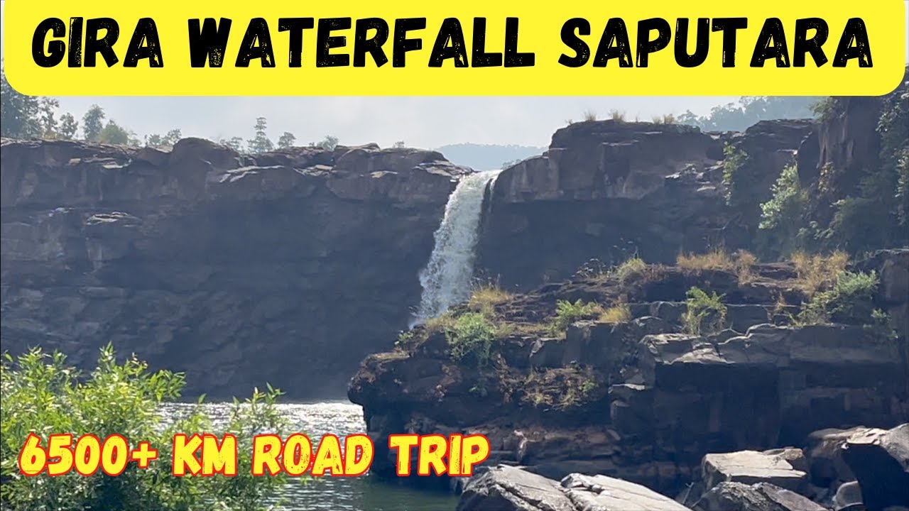 Incredible Gira Waterfalls In Saputara, Gujarat: 6500 Km Road Trip With ...