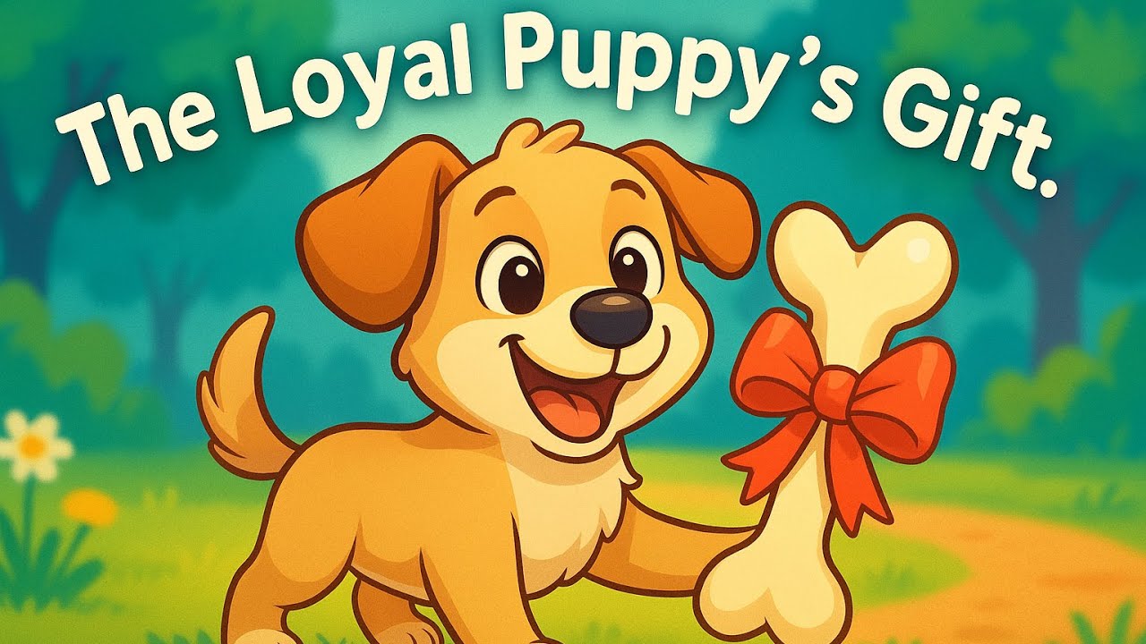 The Loyal Puppy's Gift 🐶 | Heartwarming Bedtime Story for Kids - YouTube