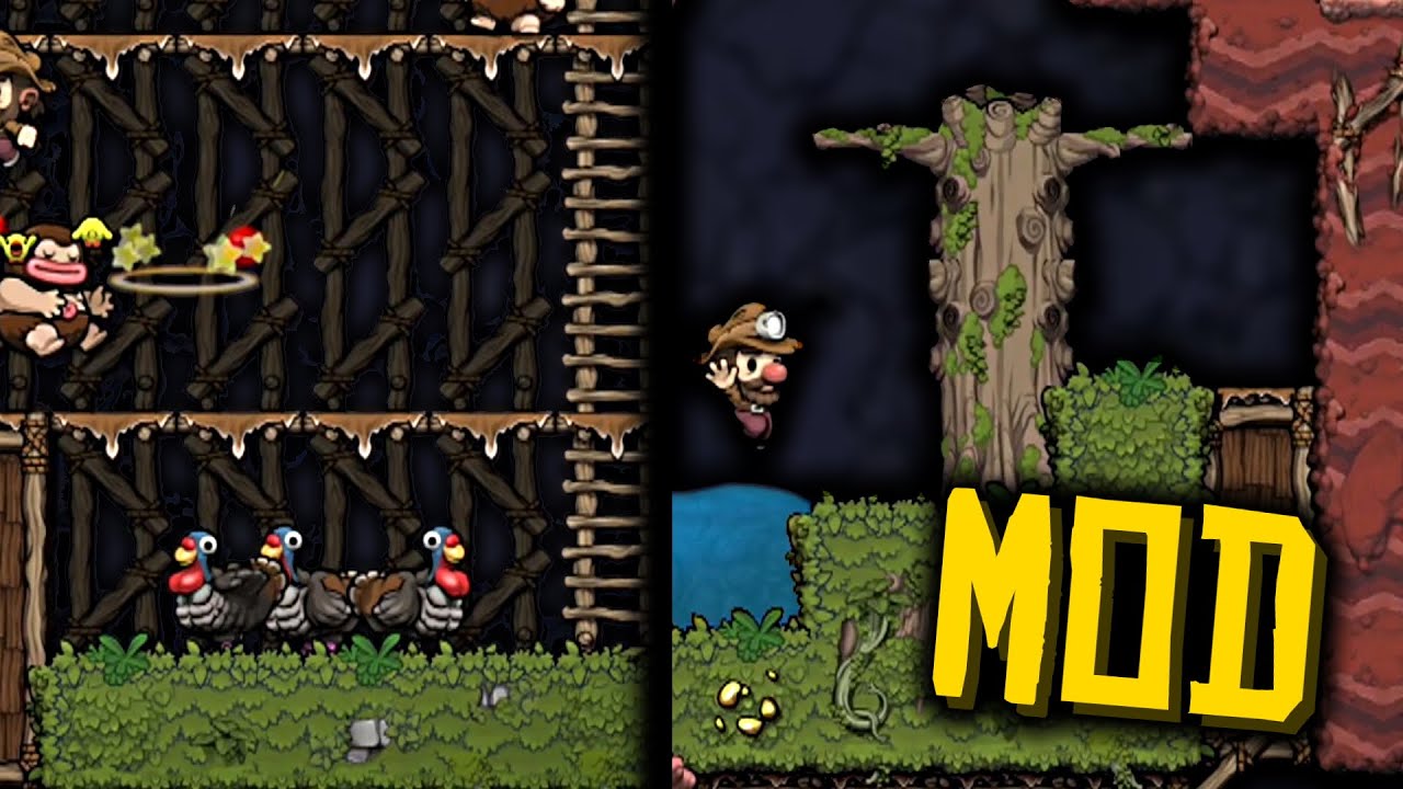 Custom Map Generation in Spelunky 2 (Brays Level Gen Mod) - YouTube