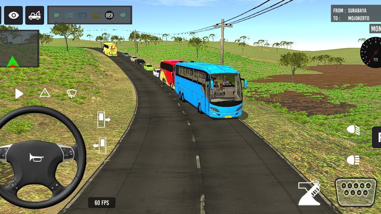 Indonesian Bus simulator game with the letest features - YouTube