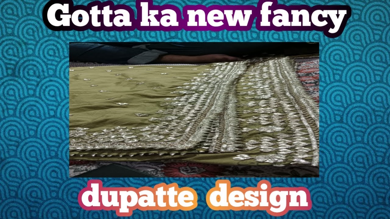 Hand work gotta design!🪡 - YouTube