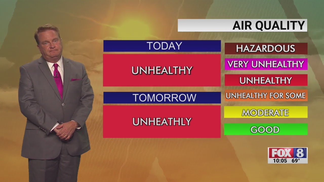 Piedmont Triad prepares for 'Code Red' air quality alert - YouTube
