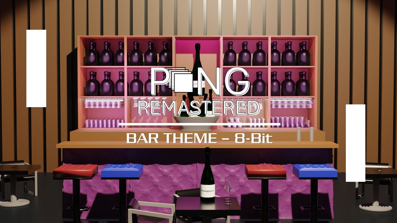 Pong Remastered | Bar Theme | 8-Bit - YouTube