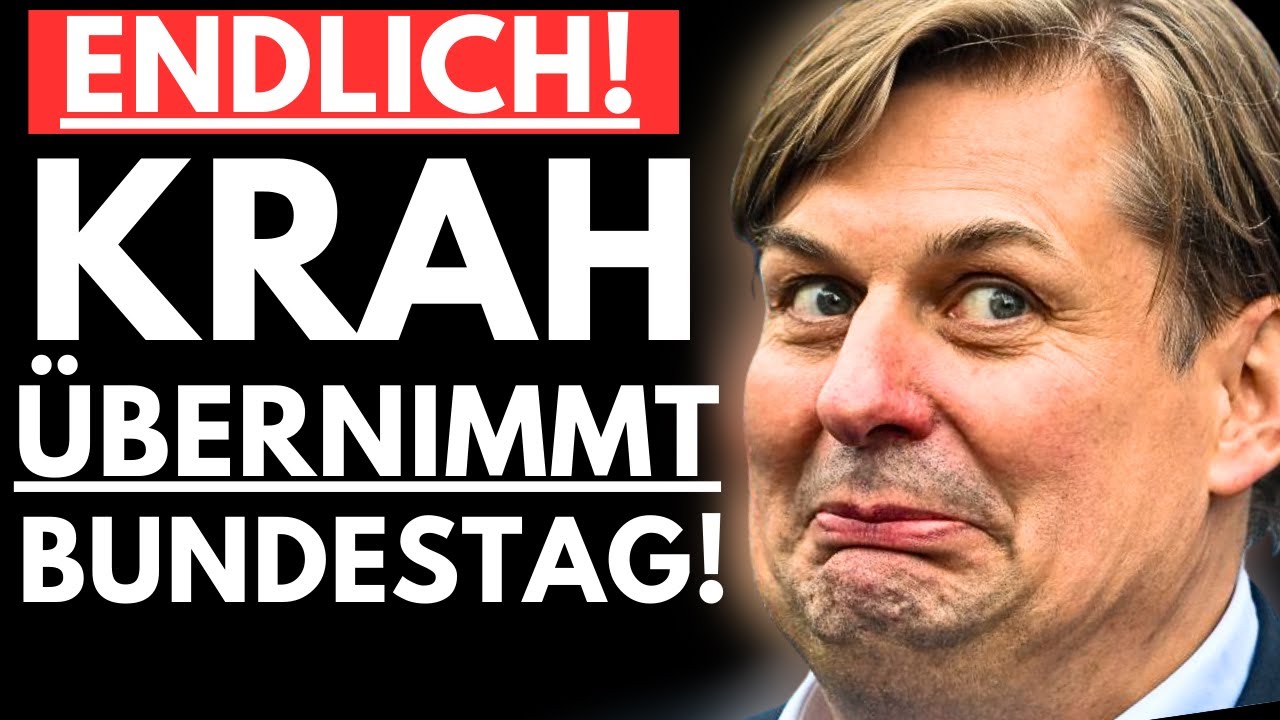🚨HEFTIG! MAXIMILIAN KRAH ÜBERNIMMT BUNDESTAG! AfD DOMINIERT IN SACHSEN ...