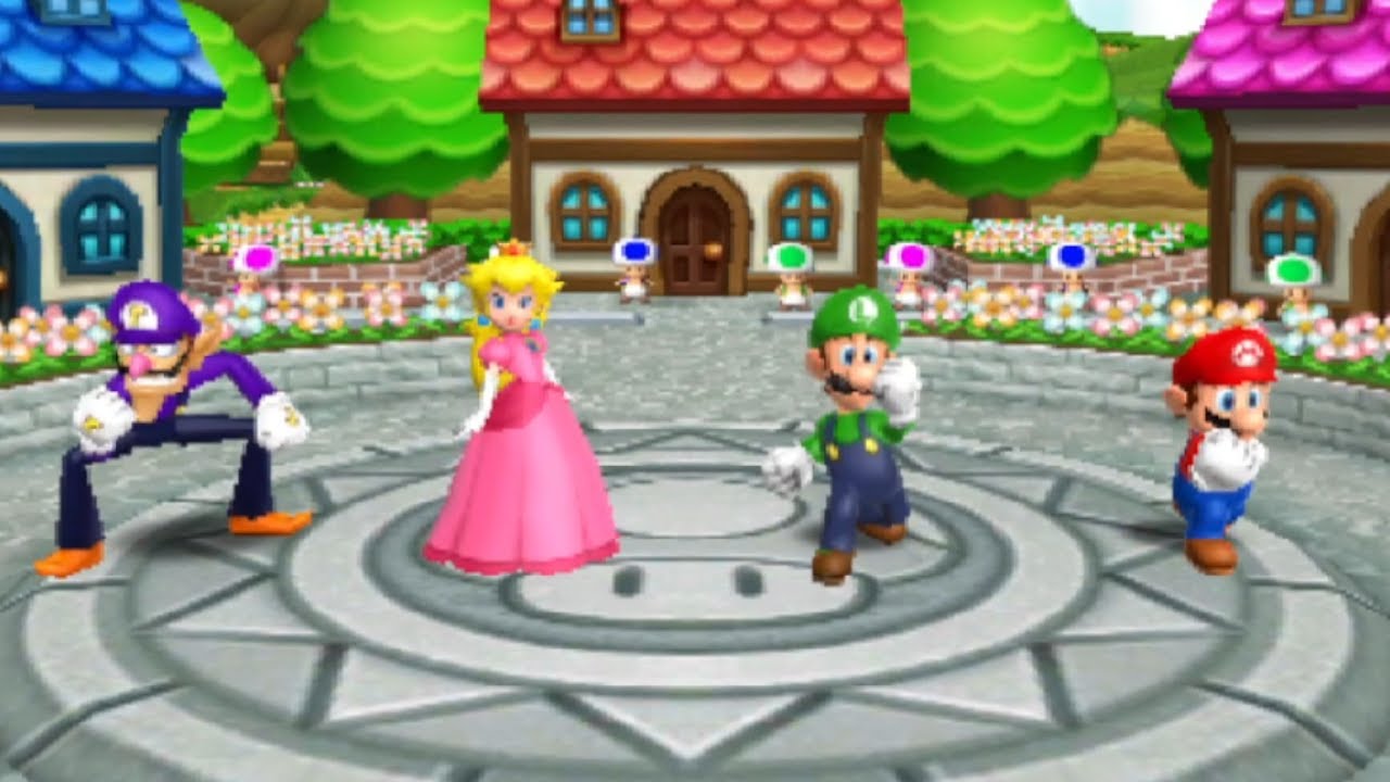 Mario Party: Island Tour - Perilous Palace Path vs Master CPUs - YouTube