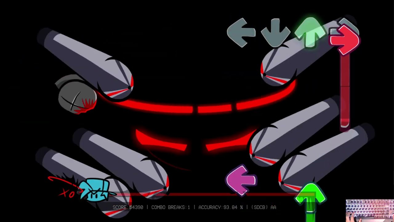 FNF Auditor Gateway to Hell Extra - Monochrome (4k) - YouTube