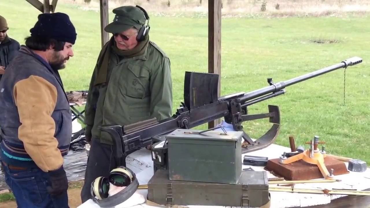 Winter Fireing the 20mm Lathi Antitank Rifle Part1 - YouTube